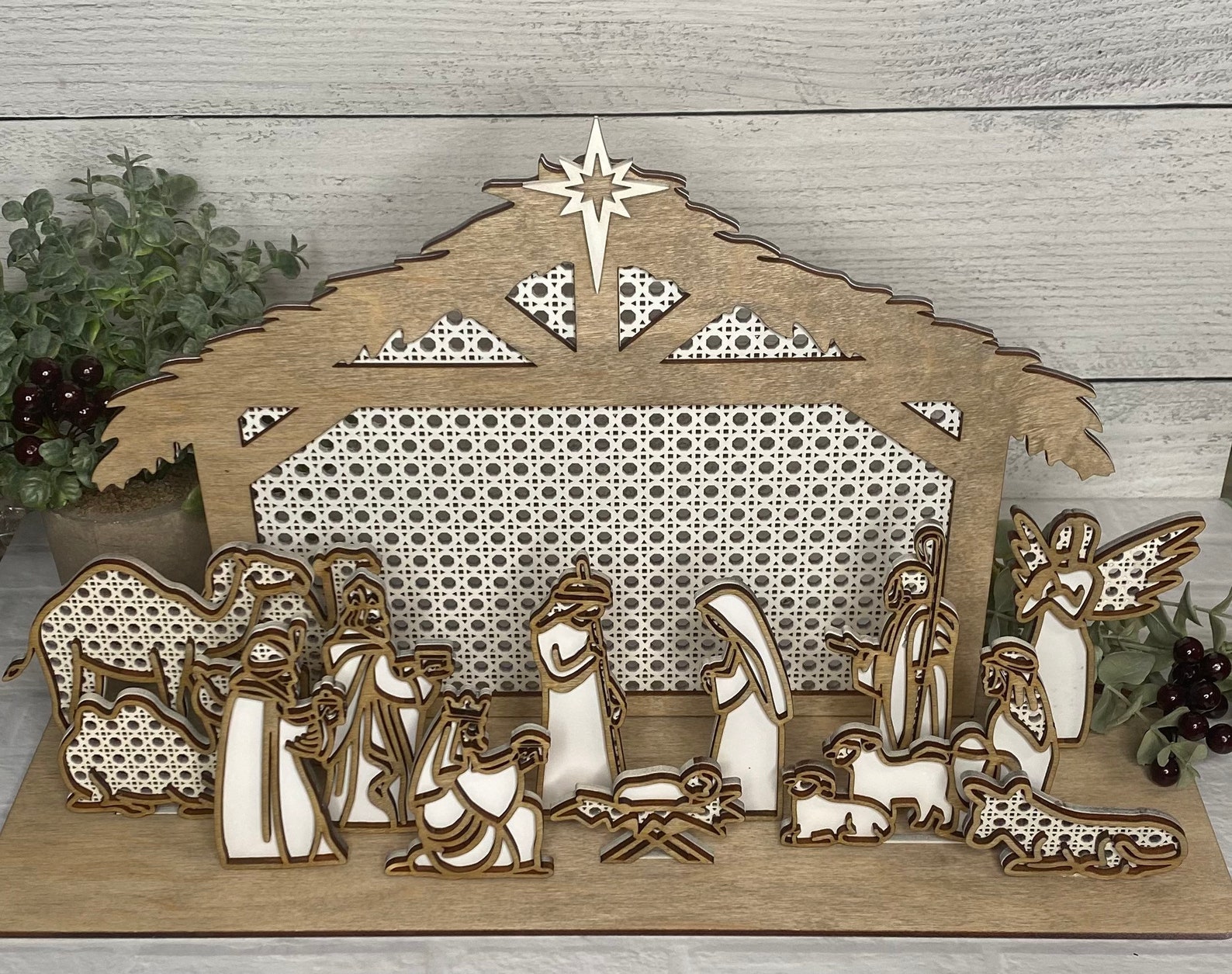 Nativity Set / Nativity Scene / Nativity / Christmas Decor / - Etsy