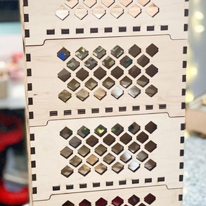 Farmhouse Style Stackable Basket / Boxes Assembled - Etsy