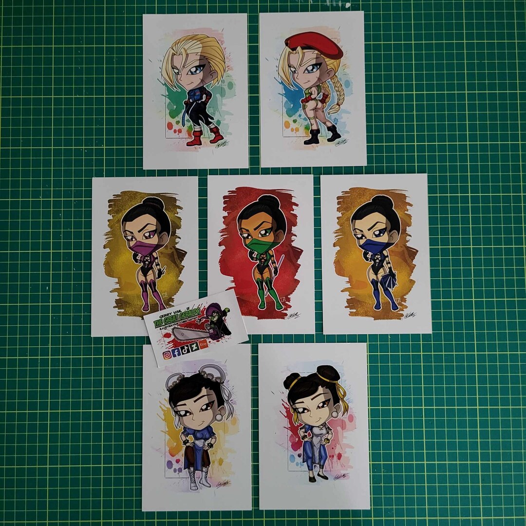 Fighter Chibis Series 03 - Etsy