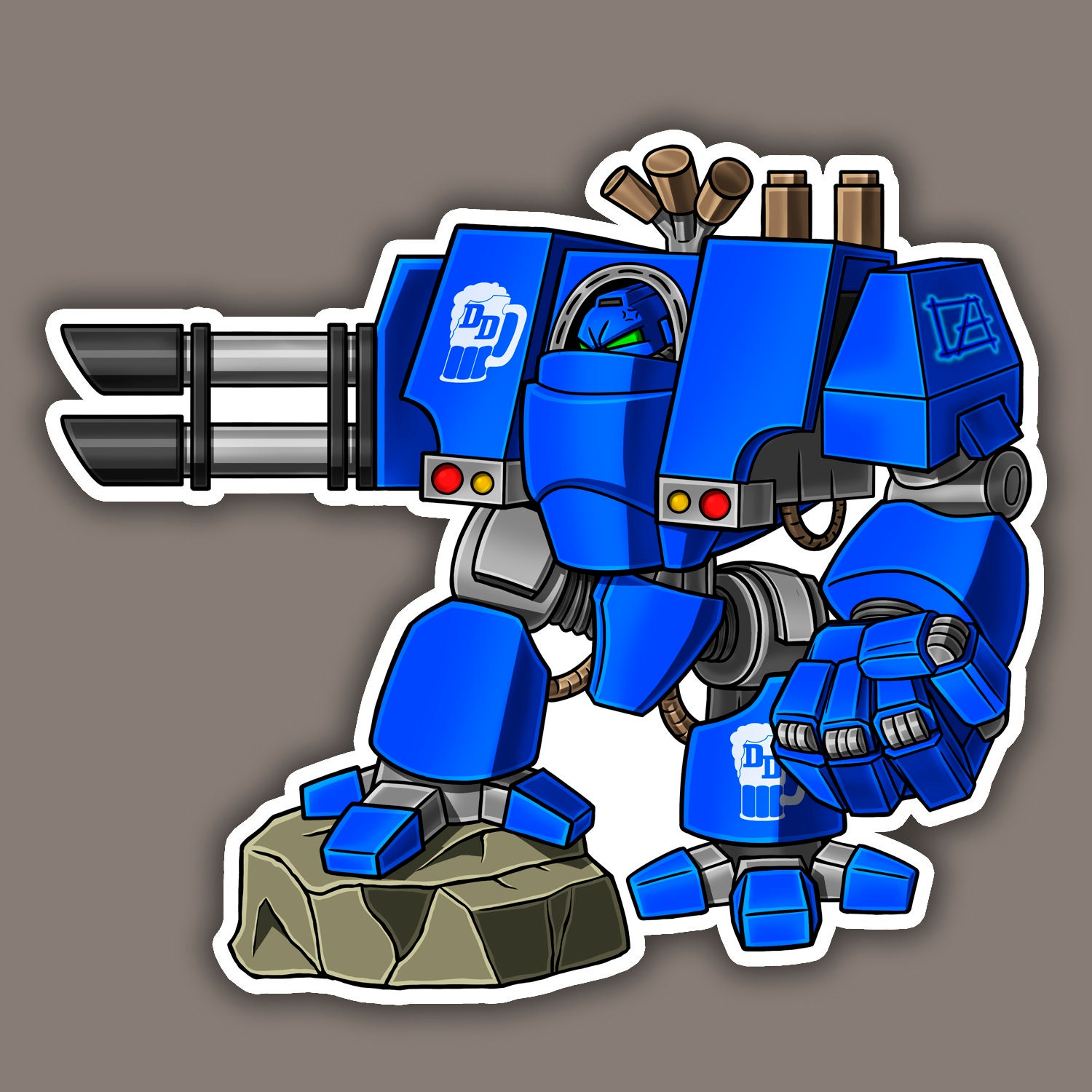 Drunken Dreadbots - Series 01 - Etsy