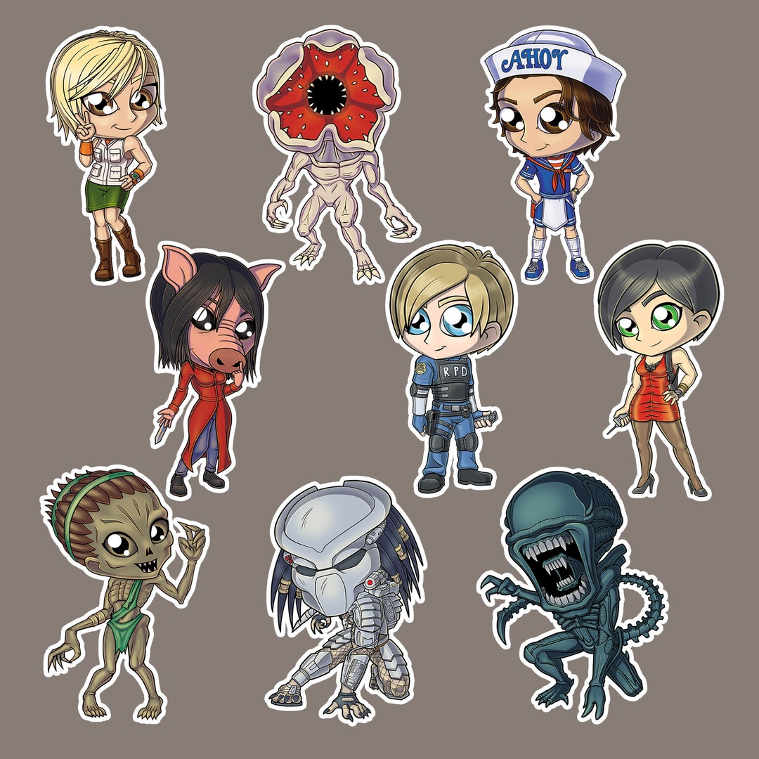 Spooky Chibis Series 03 - Etsy