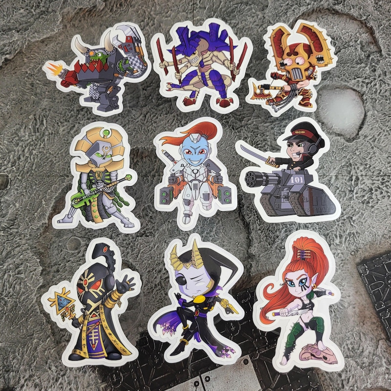 Warhammer40k Vinyl Decals - Etsy