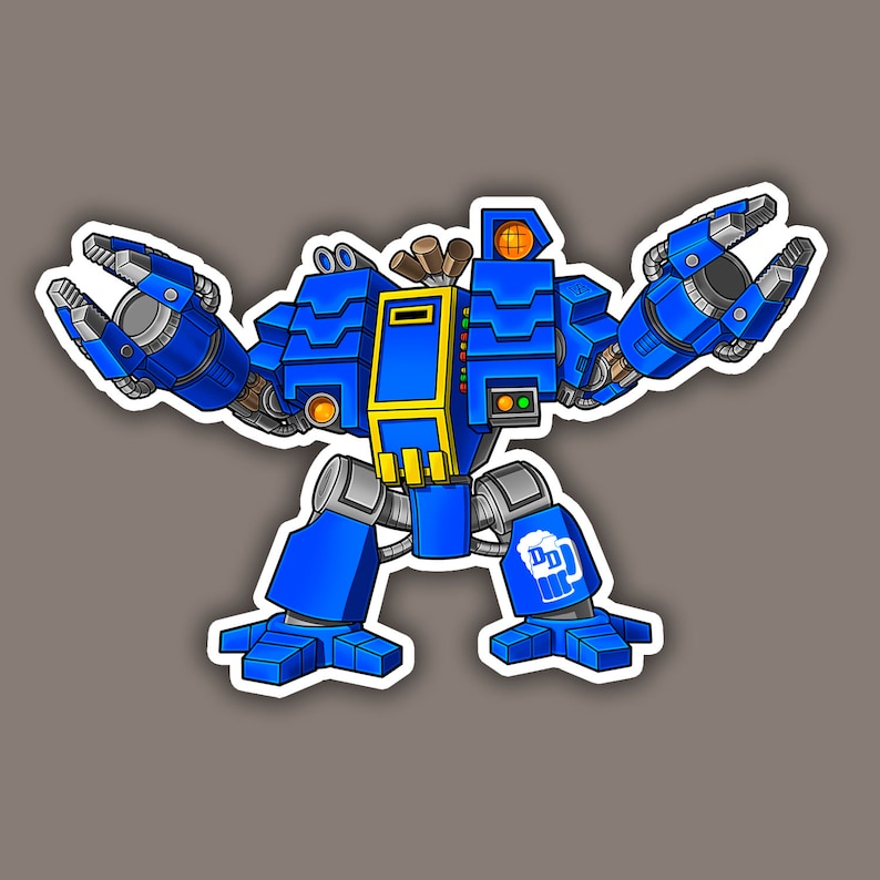 Drunken Dreadbots Series 01 - Etsy