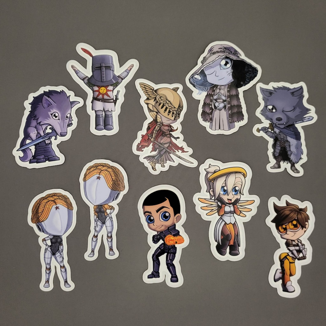 Gaming Chibis - Series 01 - Etsy