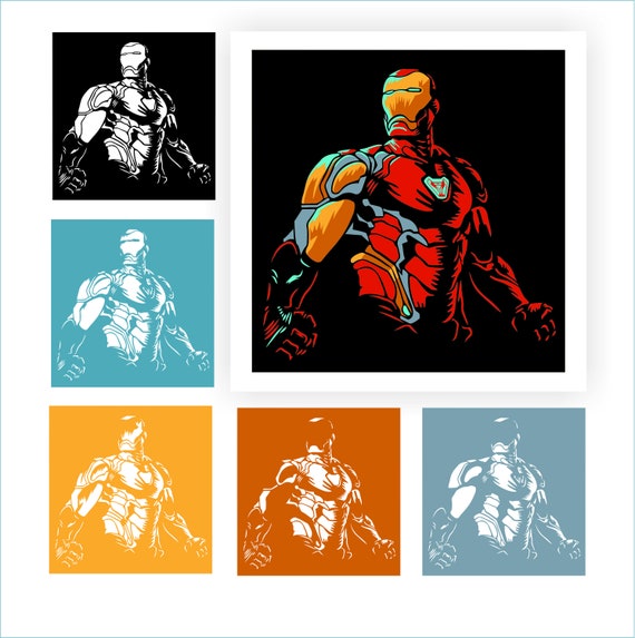 Iron Man Vector Files