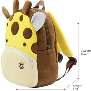 Personalized Toddler Backpack / Animal Backpack / Kids School Bag ...