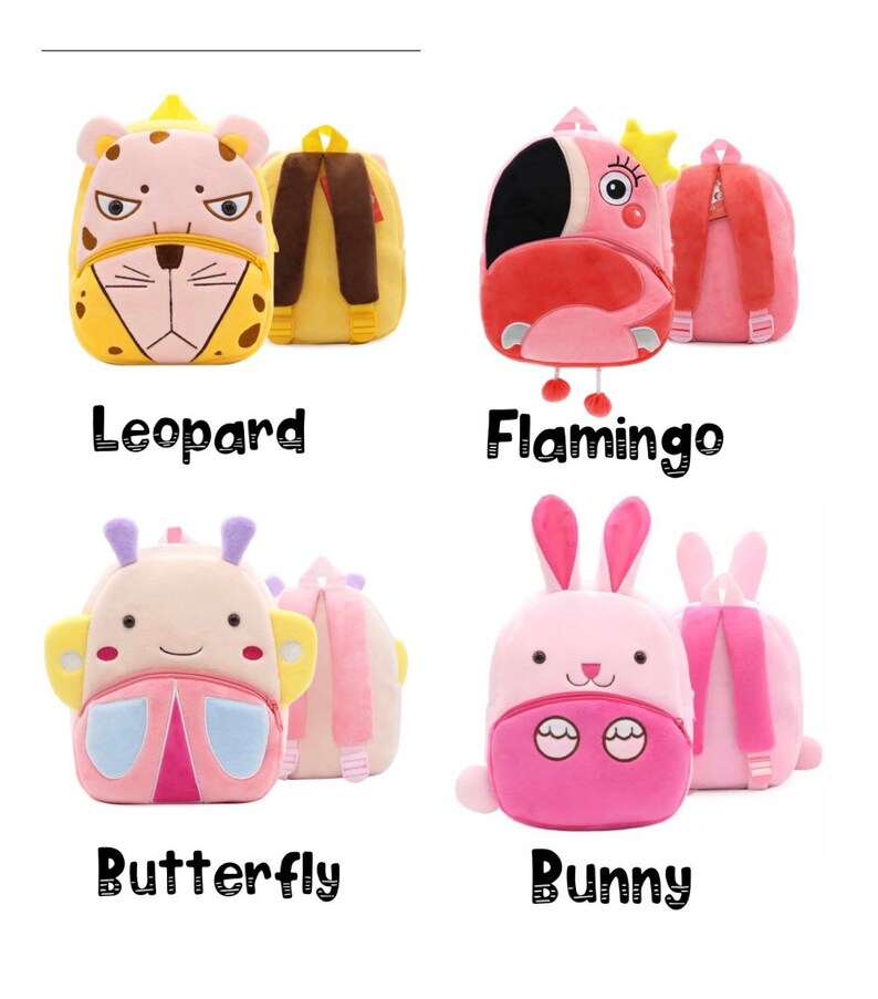 Personalized Toddler Backpack/ Animal Backpack/ Kids School | Etsy