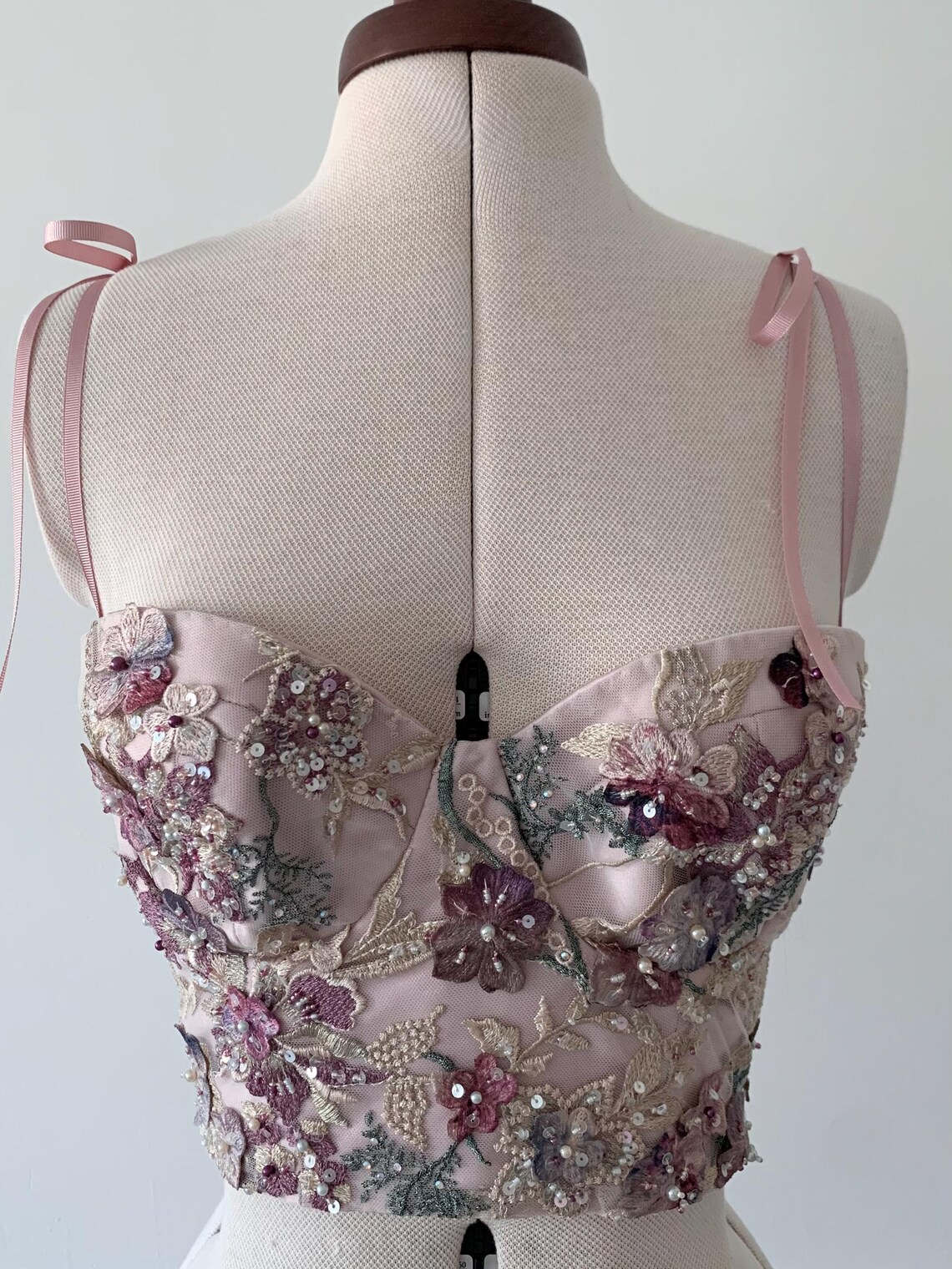 The Fairytale Bralette - Embellished Bridgerton Bralette, Beaded ...