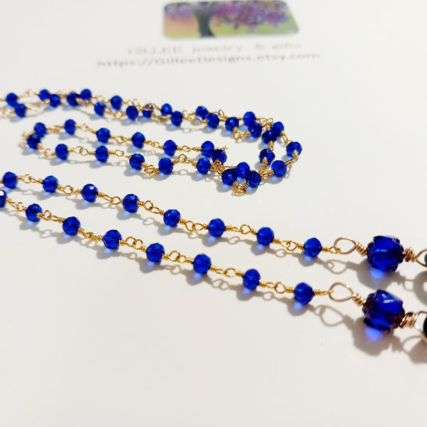 Gold Eyeglass Chain - Etsy