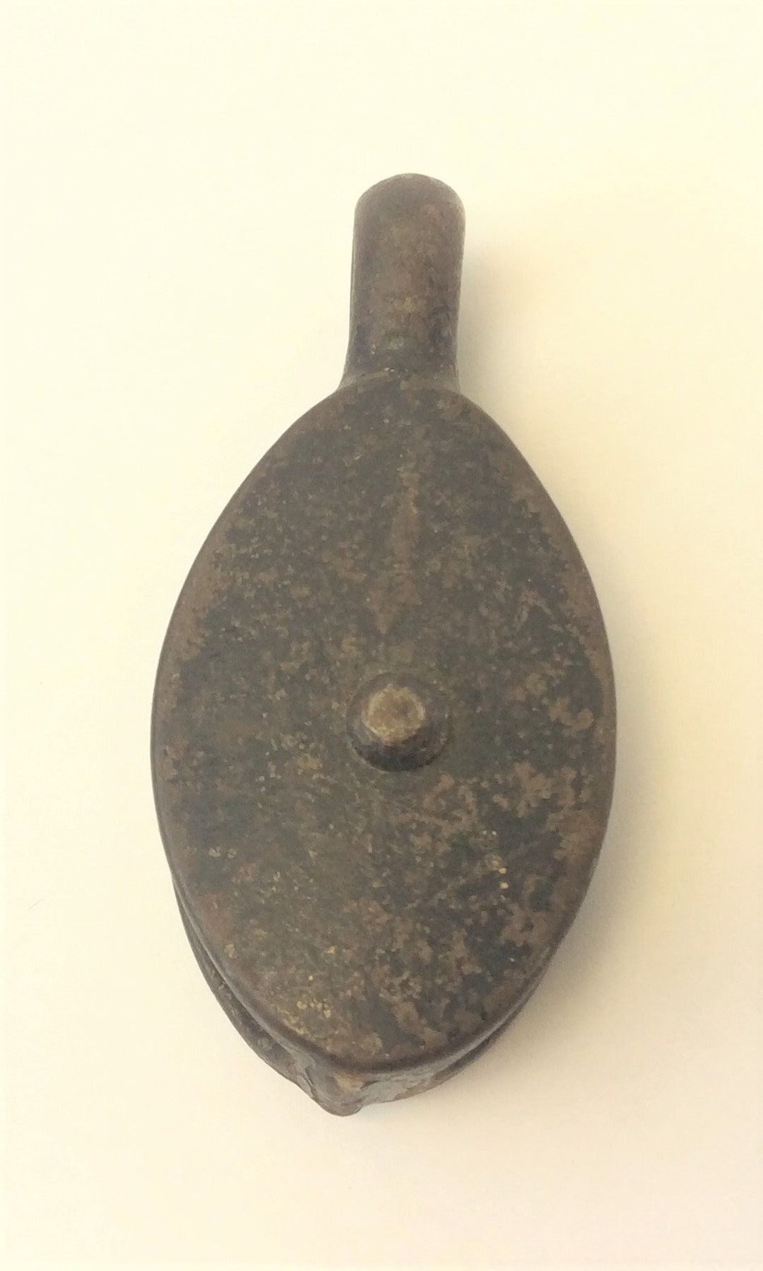 Single Cast Iron Block & Tackle Small Laundry Line Clothesline Pulley ...