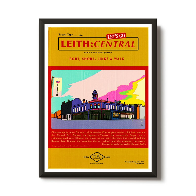 Leith Central Station Edinburgh Print - Etsy UK