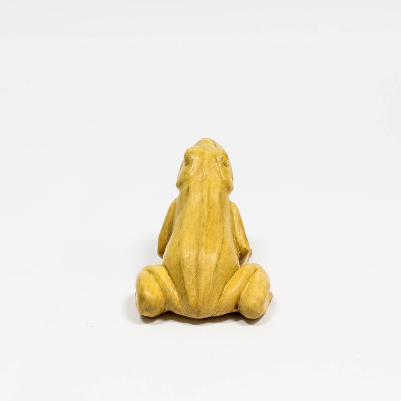 Wood Carving Frog Hand Carved Frog Natural Teak Wood Frog | Etsy