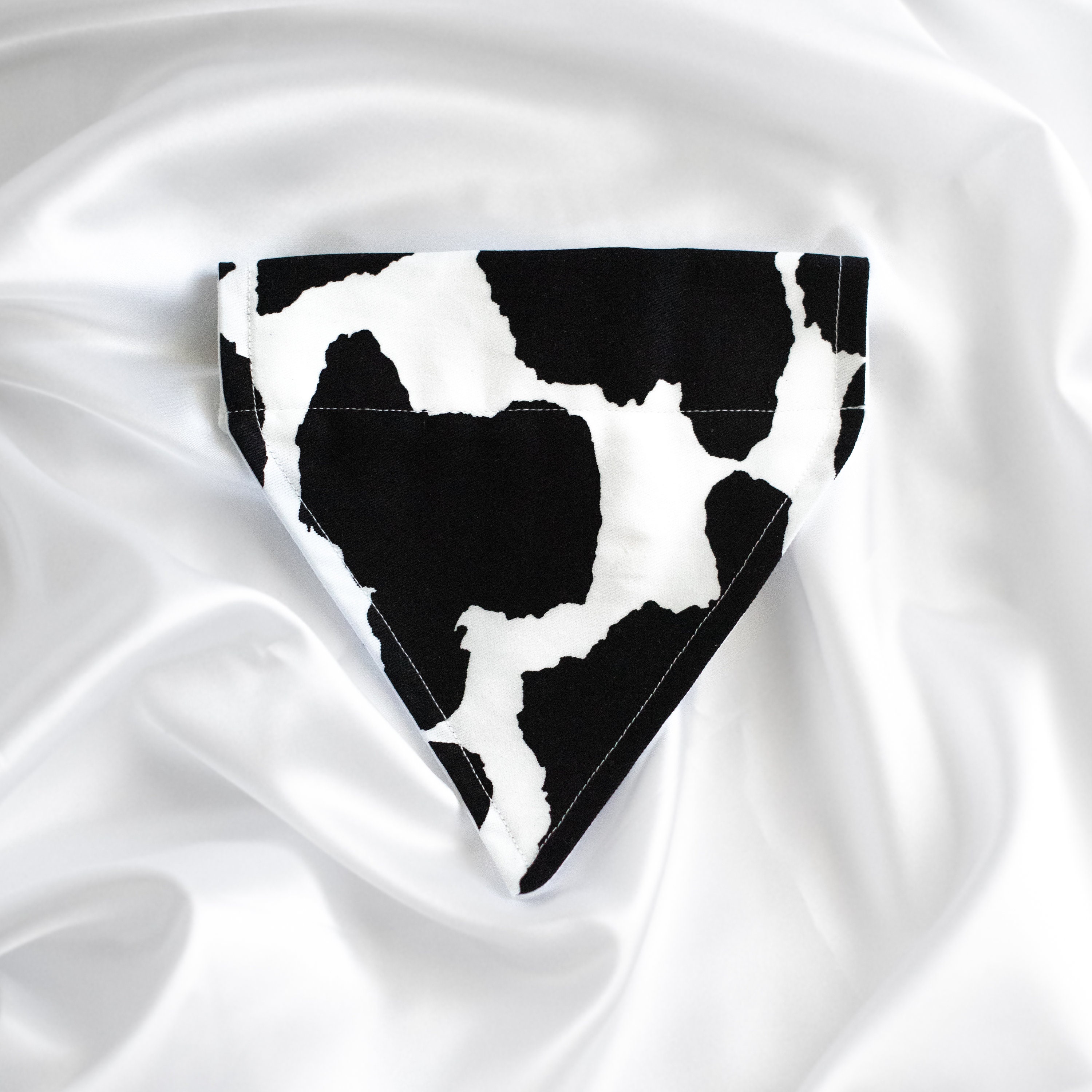 Cow Print Dog Bandana - Etsy