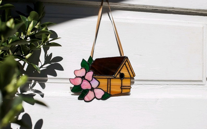 Stained Glass Window / Souvenir on the Window / Glass Decor / Glass ...