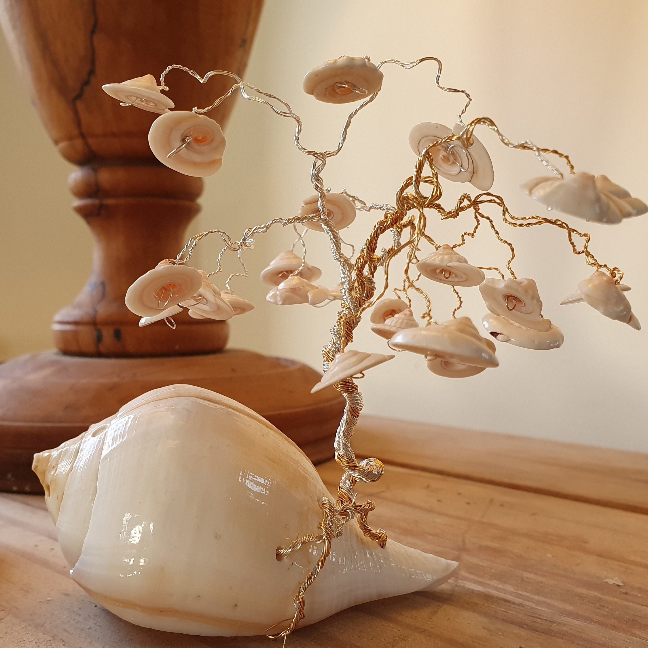 Mermaid Tree Shell Tree Unique Gift Eternal Bonsai With - Etsy