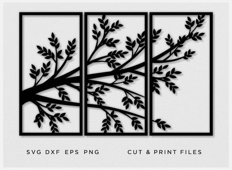 Room Divider Triptych Tree of Life Wall Art Tree of Life - Etsy India