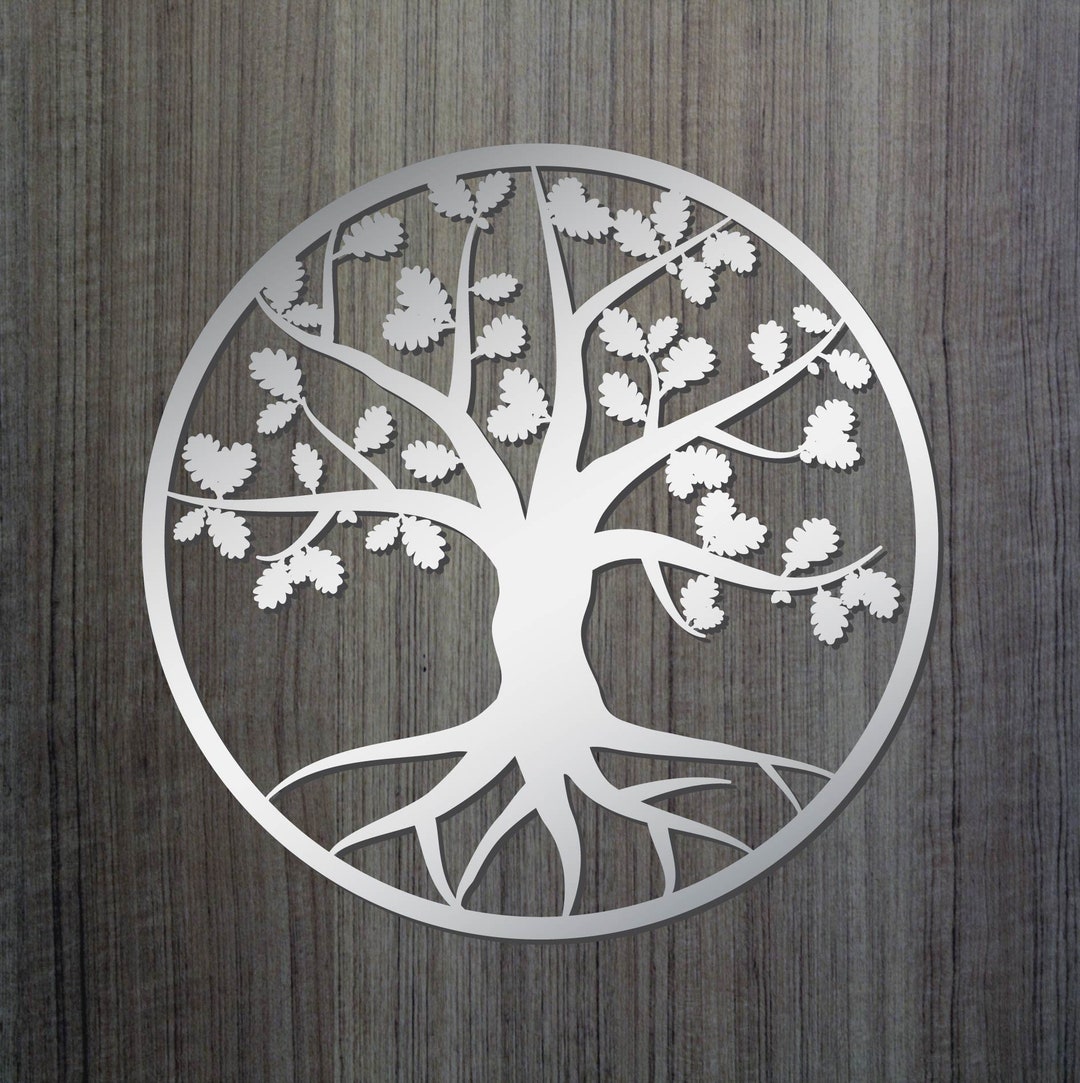 Life of Tree ,tree Cut File, Tree Cut Out, Tree Dxf, Tree Vector, Tree ...