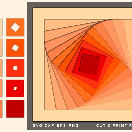 Sacred Geometry SVG Cut File Mandala Cut Multilayer Mandala - Etsy