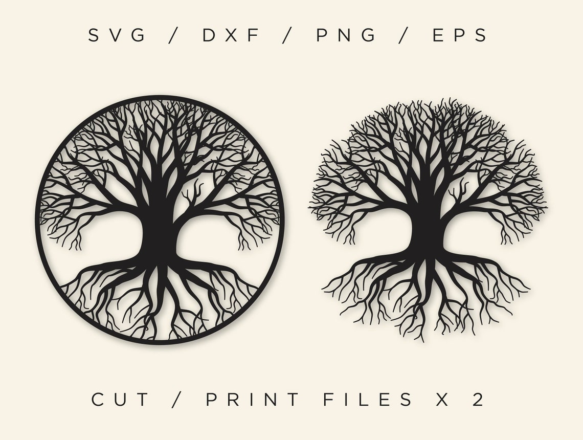 Tree of Life Tree of Life Svg Tree Cut File Tree Cut Out - Etsy