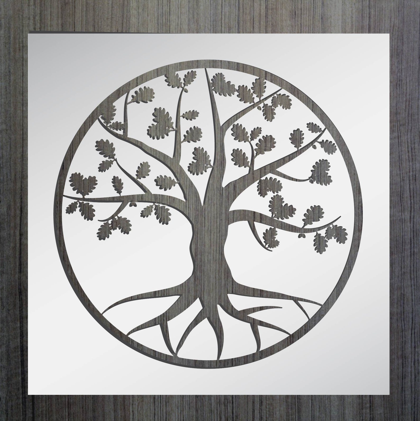 Vida de árbol archivo de corte de árbol corte de árbol dxf - Etsy España