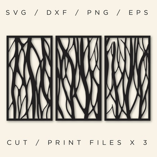 Birch Tree Panels Wall Panels Room Decor Tree Patterns - Etsy