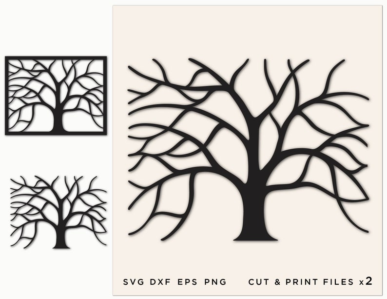 Tree of Life SVG Tree Cut File Tree Cut Out Tree Dxf Tree - Etsy UK