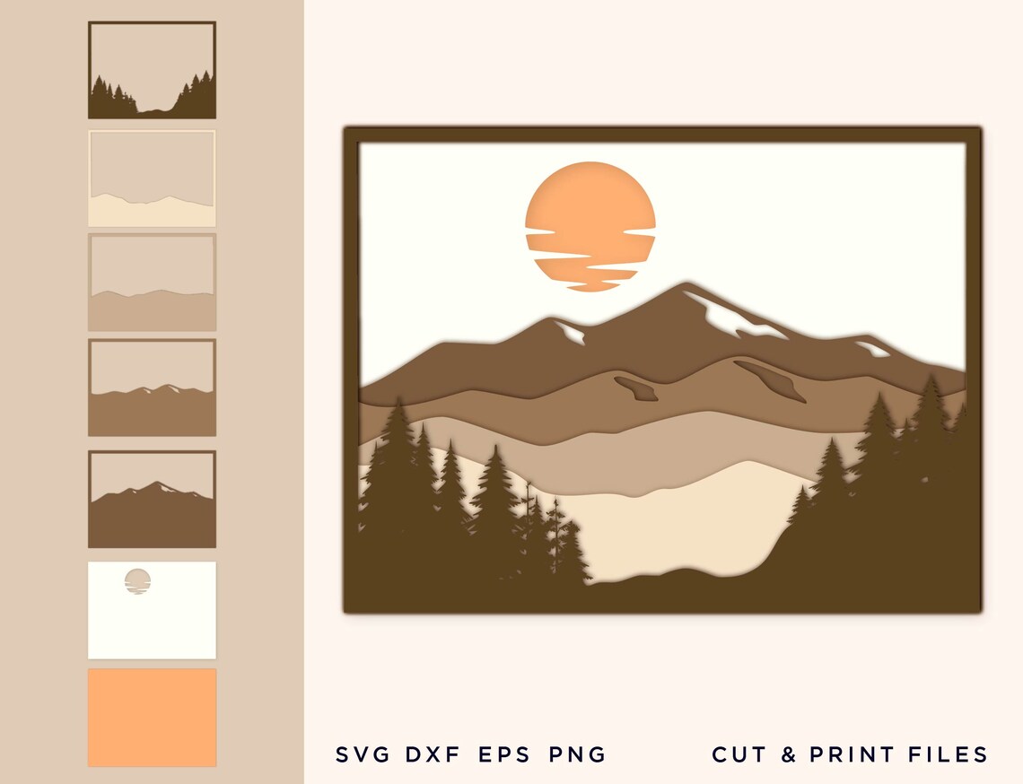 Laser Cut Files DXF SVG Multi-layer Files Layered - Etsy