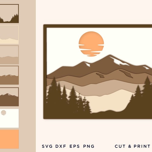 Laser Cut Files DXF SVG Multi-layer Files Layered - Etsy