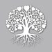 Love Tree, Valentine's Day, Heart Tree, Tree of Life, Tree Roots SVG ...