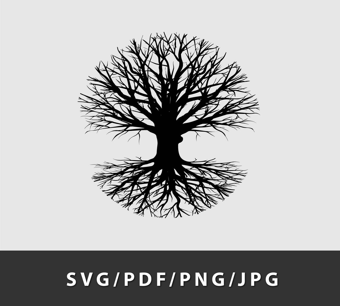 Tree of Life Tree Cut File Tree Cut Out Tree Svg Tree Dxf - Etsy
