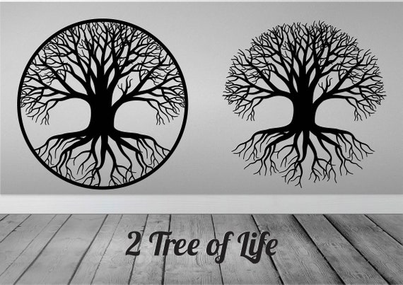 Tree of Life Tree Cut File Tree Cut Out Tree Dxf Tree | Etsy