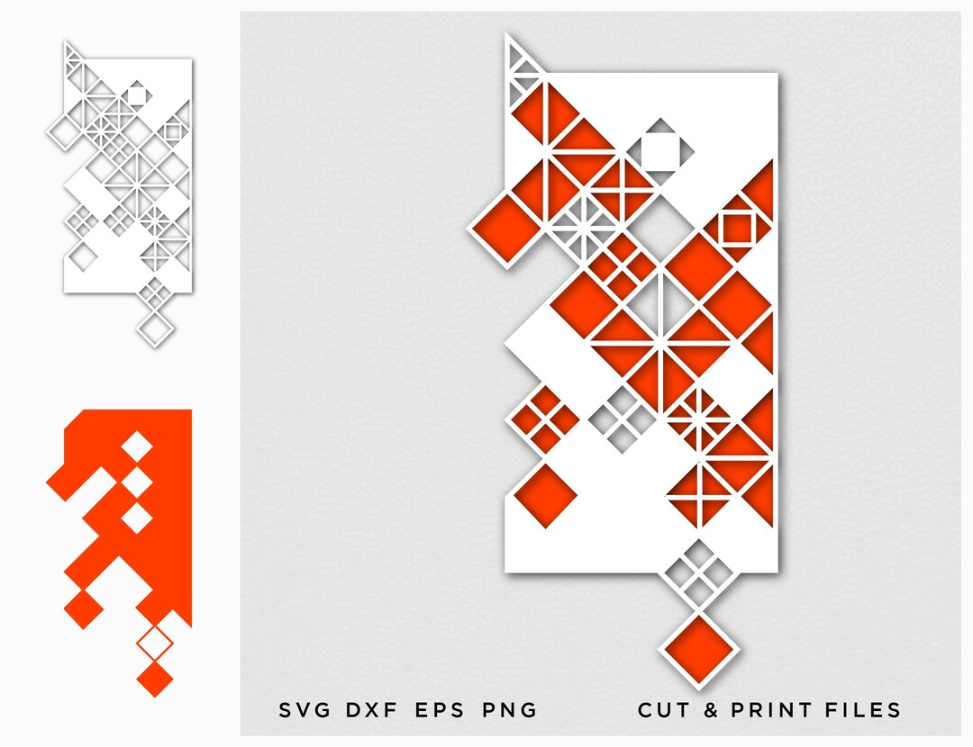 Multilayer 3d, Layered Svg, Wall Panel, Quatrefoil, Lattice, Laser ...
