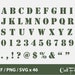 Alphabet Svg, Army Font Svg, Stencil Letters Svg, Stencil Monogram Font ...