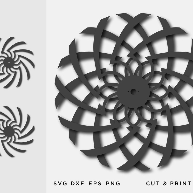 Kinetic Art Template - Etsy