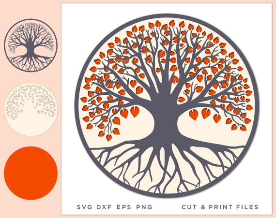 Tree of Life Svg 3d Cut File Tree of Life Cut Multilayer - Etsy