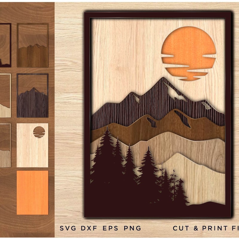 Laser Cut Layered - Etsy