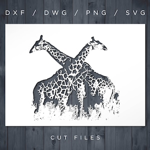 Giraffe Svg, Paper Cuting File, Cut Paper Works, Giraffe Template ...