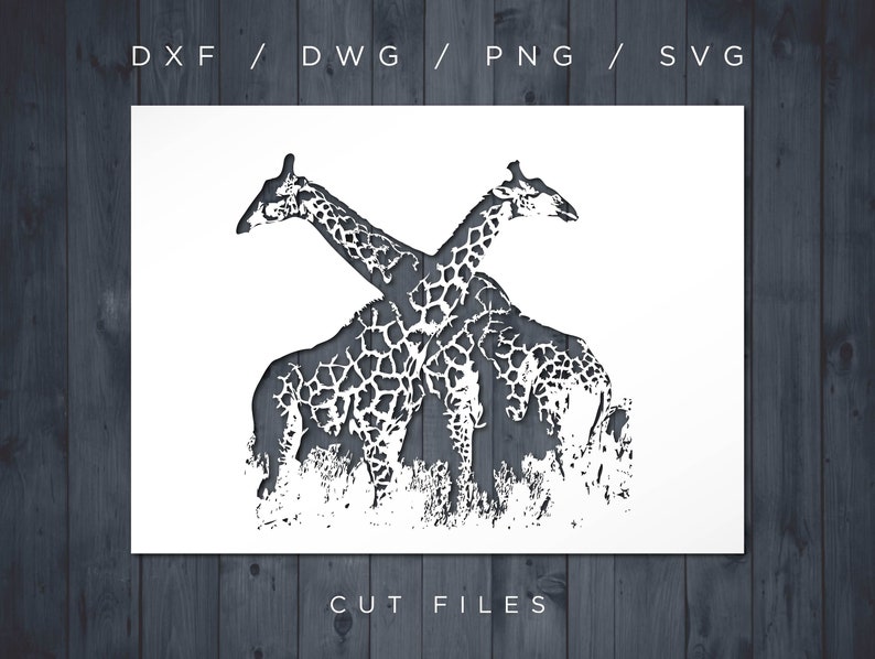 Giraffe Svg, Paper Cuting File, Cut Paper Works, Giraffe Template ...