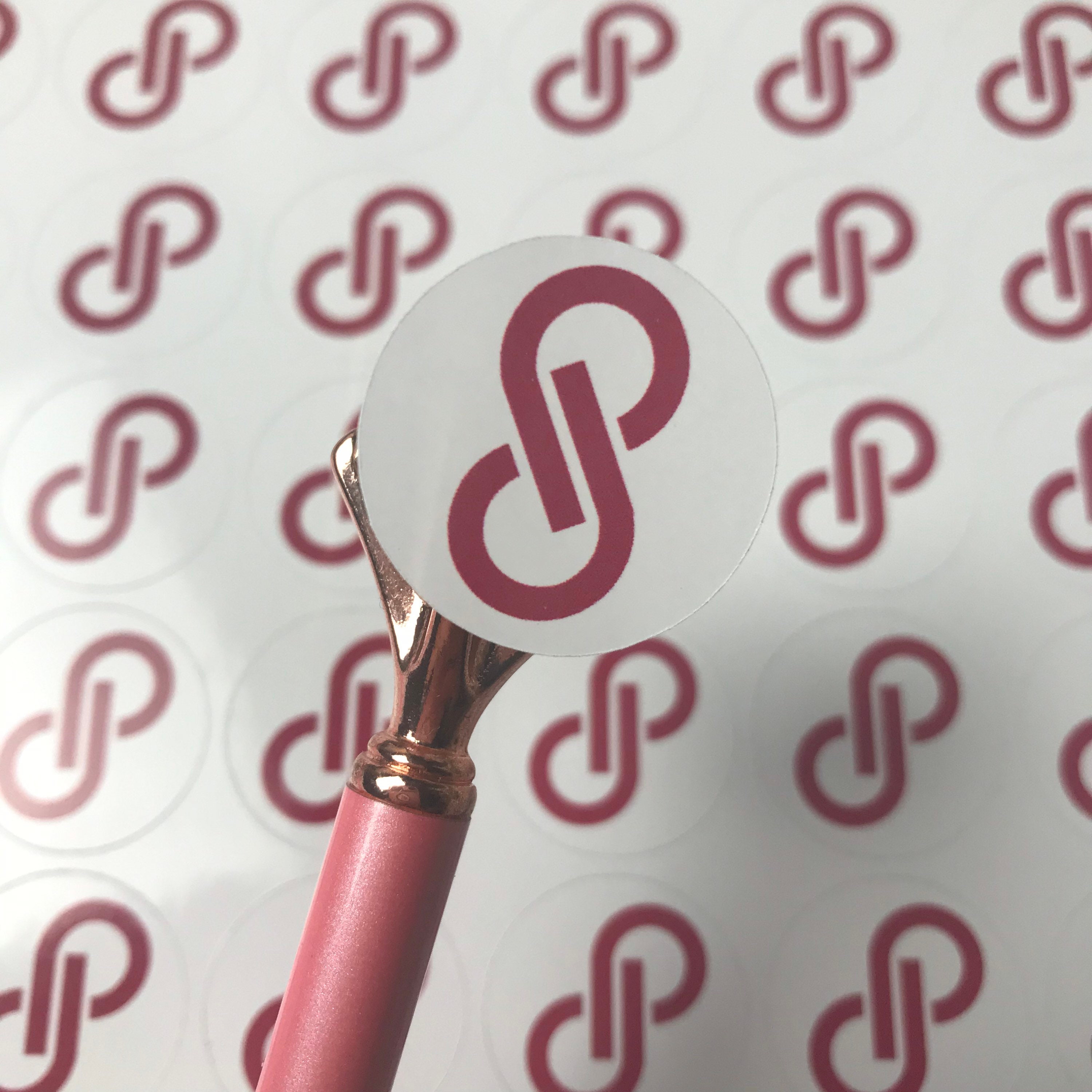96ct Poshmark logo stickers 1 in diameter for purchases cards | Etsy
