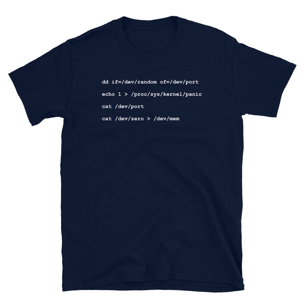 Funny Unix Linux Programmer Sys Admin Shell Script T-shirt - Etsy