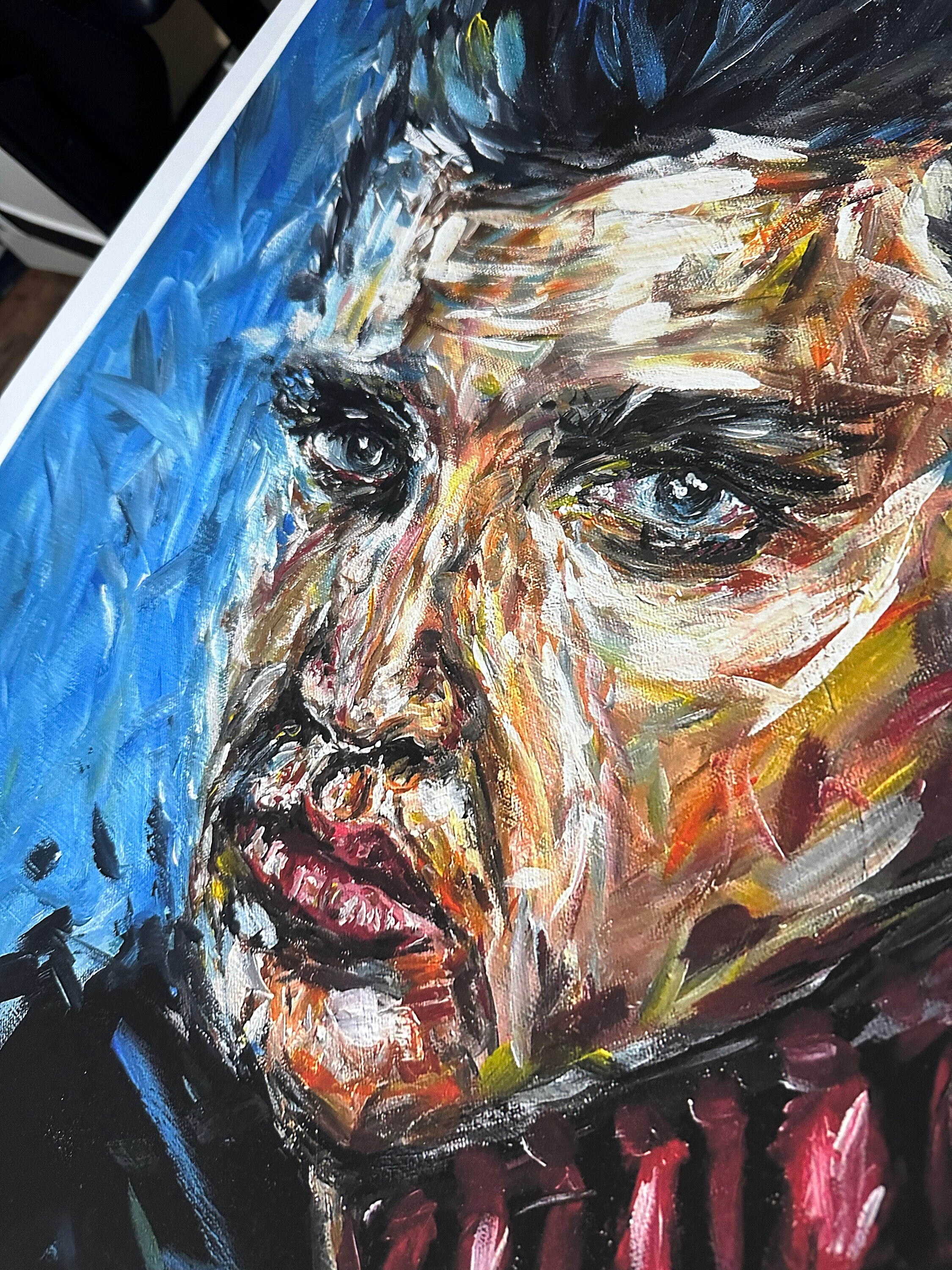 Elvis Presley Fine Art Prints Canvas Original Acrylic Painting Prints ...