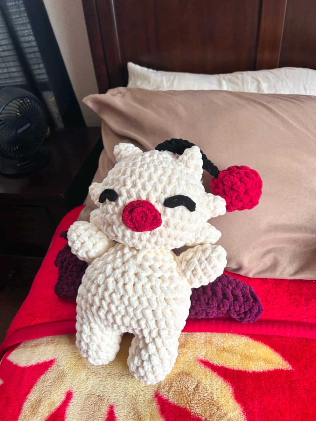 Final Fantasy Moogle Crochet Plushie - Etsy