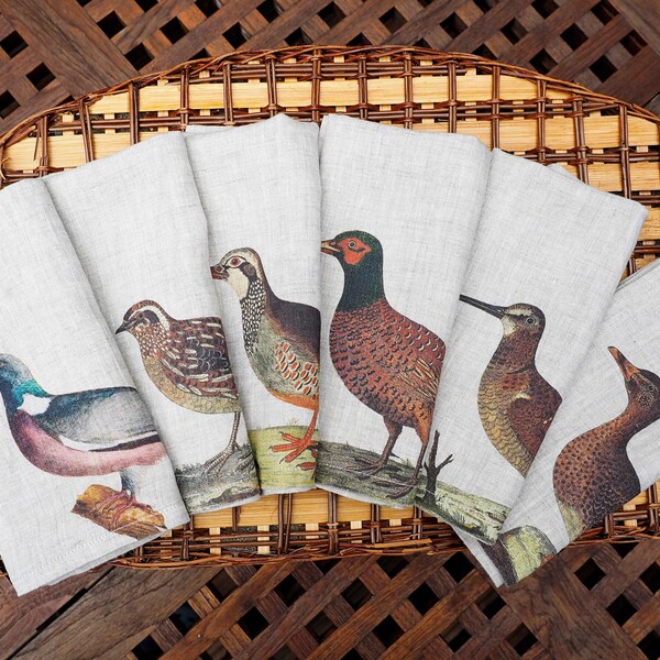 Bird Napkins - Etsy
