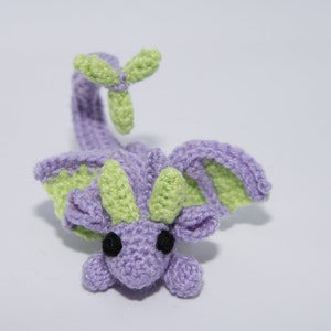 Pouncing Dragon Crochet Pattern - Etsy