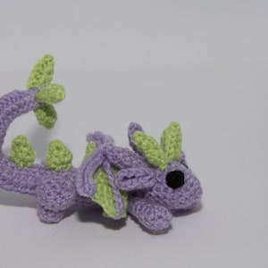 Pouncing Dragon Crochet Pattern - Etsy