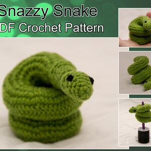 Snazzy Snake Crochet Pattern - Etsy