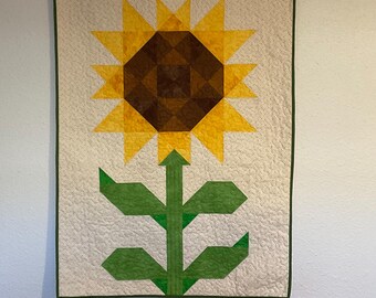 Posh Sunflower, Wall Hanging, Unfinished, 28 X 42 Inch, Ready to Quilt ...