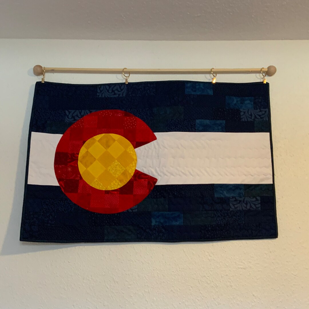 Colorado Flag Quilt - Etsy