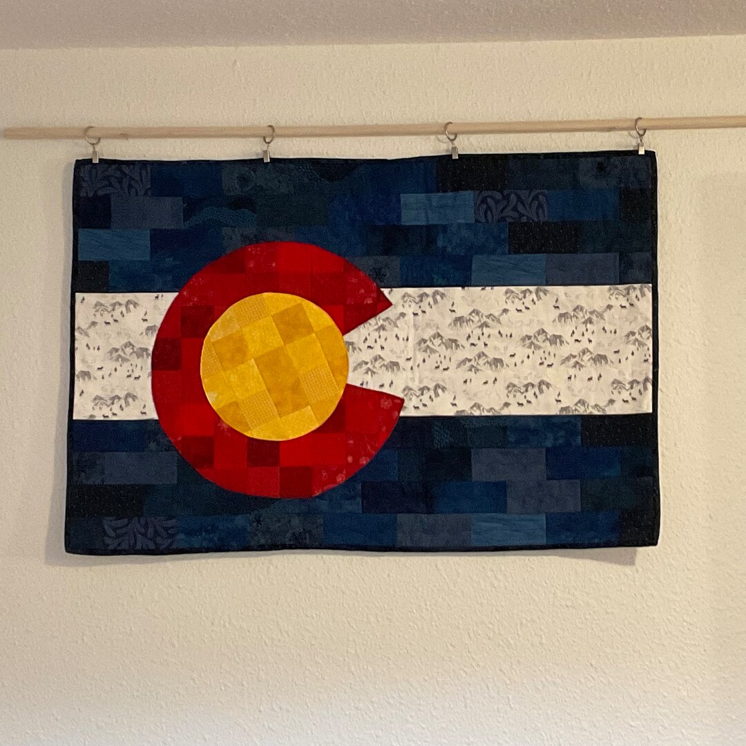 Colorado Flag Quilt - Etsy