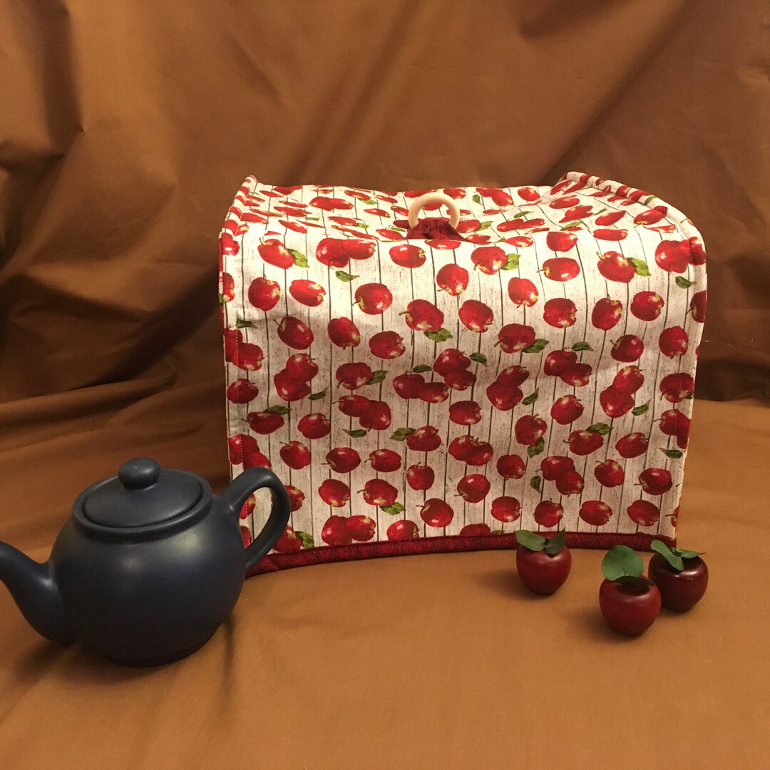 4 Slice Toaster Cover Apples - Etsy